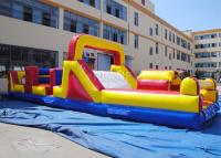 China 11 Meter Inflatable Obstacle Course with Triple Stitching - 11.5m x 4.0m Commercial Grade Outdoor Game for sale