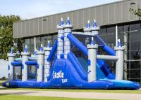 China 17.5x3.6x5.82m Adult Inflatable Obstacle Course with 0.55mm PVC Material and OEM Service for sale