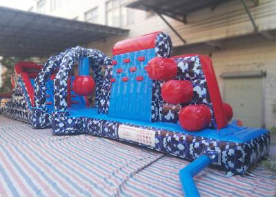 China Planet Inflatable Water Obstacle Course 13m x 3m x 3.2m with CE/UL Certified Blower and 5+ Year Warranty for sale