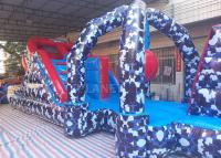 China Planet Inflatable Water Obstacle Course 13m x 3m x 3.2m with CE/UL Certified Blower and 5+ Year Warranty for sale