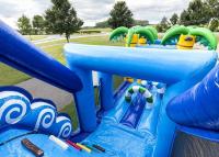 China Commercial Inflatable Obstacle Course 17.5x3.6x6.1m with 0.55mm PVC Material and 2-Year Warranty for sale