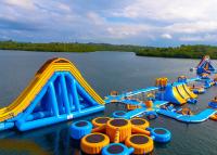 China Commercial Inflatable Water Park with 0.55mm PVC Material - CE Certified Custom Water Obstacle Course for Aqua Parks for sale