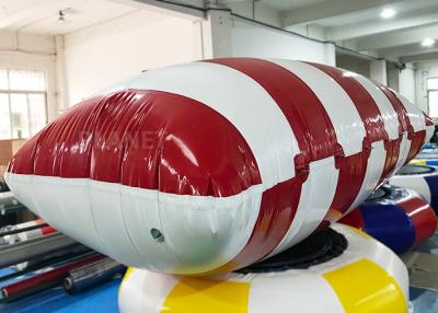 China Customized Inflatable Water Catapult Blob Jumping Pillow 12ft for Lake Fun for sale