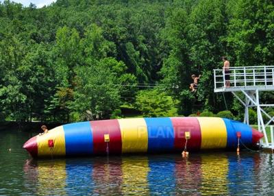 China Commercial 0.55mm PVC Inflatable Water Jumping Blob Pillow for Pool Lake Party Play for sale