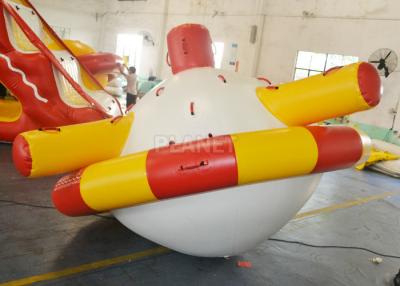 China Inflatable Towable Crazy UFO Disco Boat 3m 4m Diameter 3 Year Warranty for sale