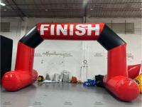 China Custom Inflatable Start Finish Arch Gate Floating Water Sports Race Arch for Swimming Competition for sale