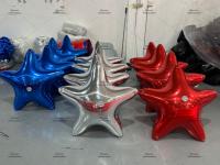 China Mirror Stars Inflatable Christmas Ornaments Large PVC Inflatable Mirror Star Balloons for Party Event Decoration for sale