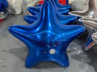 China Mirror Stars Inflatable Christmas Ornaments Large PVC Inflatable Mirror Star Balloons for Party Event Decoration for sale