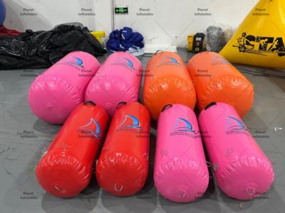 China Custom Bright Color Inflatable Buoy Marker for Marine Events and Water Races for sale