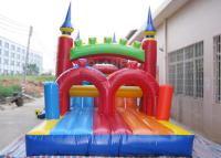 China Commercial Inflatable Obstacle Course 20m x 3.7m with 0.55mm PVC Material and CE/UL Certification for sale