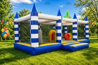 China Commercial Inflatable Bounce House Castle Outdoor Kids Obstacle Course Bouncer Playground for Party Rental for sale