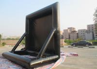 China 5x3m Air Sealed Inflatable Movie Screen with Rear Projection - 0.6mm PVC Outdoor Cinema Display for sale