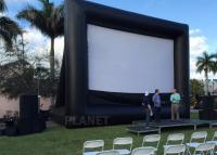 China Custom Inflatable Movie Screen with Logo Printing - PVC Tarpaulin Material, 2-3 Year Warranty, CE/UL Certified Blower for sale