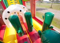 China 17.0x3.6x4.7m Commercial Inflatable Obstacle Course with 0.55mm PVC Material and Quadruple Stitching for sale