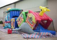 China Commercial Inflatable Obstacle Course with 0.55mm PVC Material and 5-10 Minute Setup for Race Games for sale