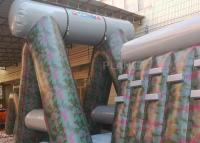 China Giant Inflatable Water Obstacle Course 13m x 3m x 3.2m with 0.55mm PVC Tarpaulin for Entertainment Parks for sale