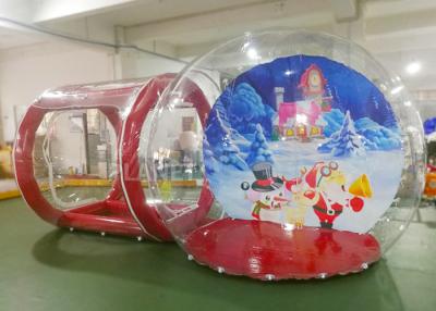 China Crystal Inflatable Bubble House with 0.8mm Clear PVC - Custom Sizes Available with 3-5 Year Warranty for sale