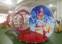 China Crystal Inflatable Bubble House with 0.8mm Clear PVC - Custom Sizes Available with 3-5 Year Warranty for sale