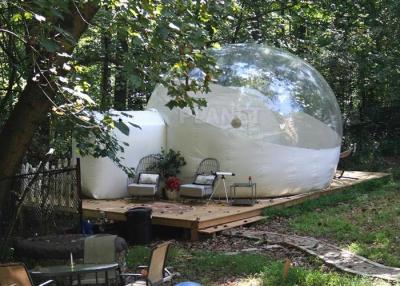 China 4m Inflatable Clear Bubble Tent with Frame Tunnel Outdoor Camping Dome for sale
