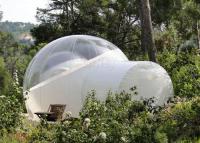 China 4m Diameter PVC Inflatable Clear Bubble Tent - Waterproof Outdoor Dome with 2-Year Warranty for sale