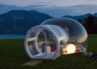 China 3×5M Clear PVC Inflatable Bubble Tent with 0.8mm Material - Waterproof Outdoor Camping Shelter for Rent for sale