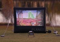 China Commercial Inflatable Movie Screen 210D Reinforced Oxford Material with CE/UL Blower for Outdoor Events for sale