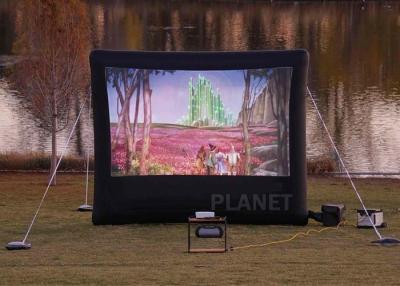 China Commercial Inflatable Movie Screen 210D Reinforced Oxford Material with CE/UL Blower for Outdoor Events for sale