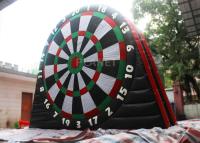China 5m Custom Inflatable Foot Dart Board with Sticky Balls | 0.55mm PVC Material | 2-Year Warranty for sale