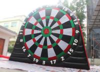 China 5m Custom Inflatable Foot Dart Board with Sticky Balls | 0.55mm PVC Material | 2-Year Warranty for sale