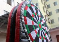 China 5m Custom Inflatable Foot Dart Board with Sticky Balls | 0.55mm PVC Material | 2-Year Warranty for sale