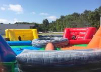 China Giant Inflatable Human Hungry Hippo Game 6m Diameter with 2000N/50mm Strength PVC Material for sale