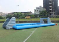 China Commercial Grade Inflatable Soccer Football Field 13m x 8m PVC Tarpaulin for sale
