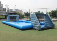 China Commercial Grade Inflatable Soccer Football Field 13m x 8m PVC Tarpaulin for sale