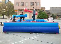 China 5x5x1.0m Inflatable Human Gladiator Joust Game with PVC Tarpaulin Material for Outdoor Events for sale
