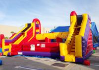 China Inflatable Battle Zone Jousting Game Arena 10m x 8.5m x 5m Customizable PVC for sale