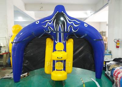 China Towable Inflatable Flying Manta Ray Water Tube - 3.6x2.4m Size with 10ft Wingspan for Water Sports for sale