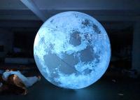 China 3m Giant Inflatable Moon Planet with Colorful LED Lighting - CE EN71 EN14960 Certified Decoration Ball for sale
