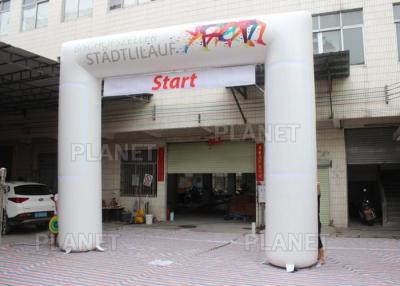 China 4x3m Commercial Inflatable Race Arch with CE/UL Certified Blower for Outdoor Events and Advertising for sale