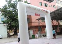 China 4x3m Commercial Inflatable Race Arch with CE/UL Certified Blower for Outdoor Events and Advertising for sale