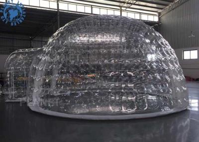 China 6.0m x 4m Transparent Inflatable Dome Tent - Waterproof PVC Clear Igloo for Mobile Hotels & Events for sale
