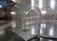 China 6.0m x 4m Transparent Inflatable Dome Tent - Waterproof PVC Clear Igloo for Mobile Hotels & Events for sale