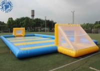 China Custom Inflatable Soccer Field 20x10x2.5m with Water Feature - Outdoor Football Pitch for All Ages for sale