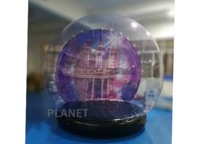 China Custom Giant Human Size Inflatable Snow Globe with 0.8mm PVC & 0.9mm Tarpaulin - 3 Year Warranty for sale