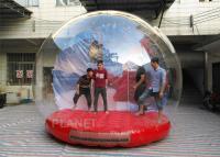China Custom Giant Human Size Inflatable Snow Globe with 0.8mm PVC & 0.9mm Tarpaulin - 3 Year Warranty for sale
