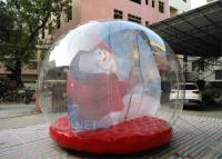China Custom Giant Human Size Inflatable Snow Globe with 0.8mm PVC & 0.9mm Tarpaulin - 3 Year Warranty for sale