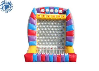 China Giant Inflatable Plinko Prize Game 0.55mm PVC Tarpaulin Carnival Rental 2.76x2.45x2.2m for sale