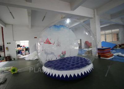 China 3m Inflatable Human Size Snow Globe with Fire Retardant PVC - 2-4m Diameter Custom Options for sale