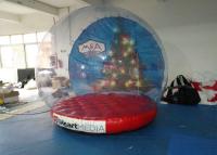 China 3m Inflatable Human Size Snow Globe with Fire Retardant PVC - 2-4m Diameter Custom Options for sale