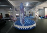 China 3m Inflatable Human Size Snow Globe with Fire Retardant PVC - 2-4m Diameter Custom Options for sale
