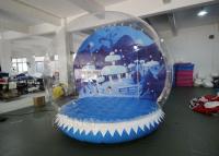 China 0.5mm PVC Tarpaulin Outdoor Inflatable Snow Globe - Custom Sizes with CE/EN71 Certification for Amusement Parks for sale